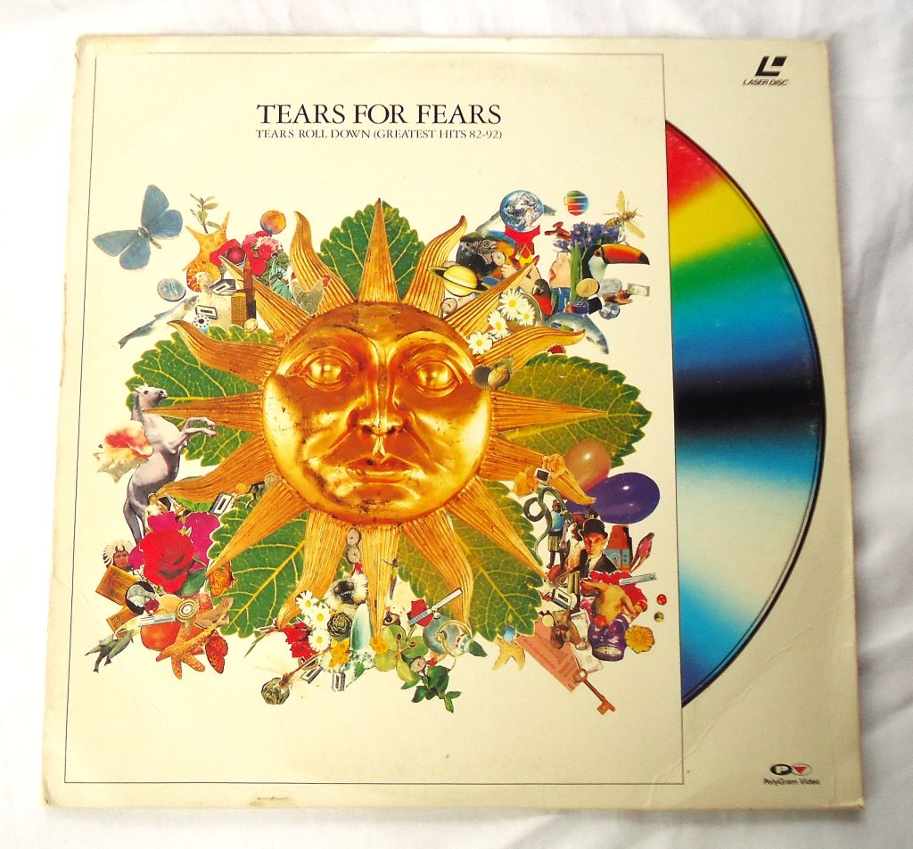 Laser Disc Ld - Tears For Fears - Tears Roll Down - Greatest Hits - 82 ...