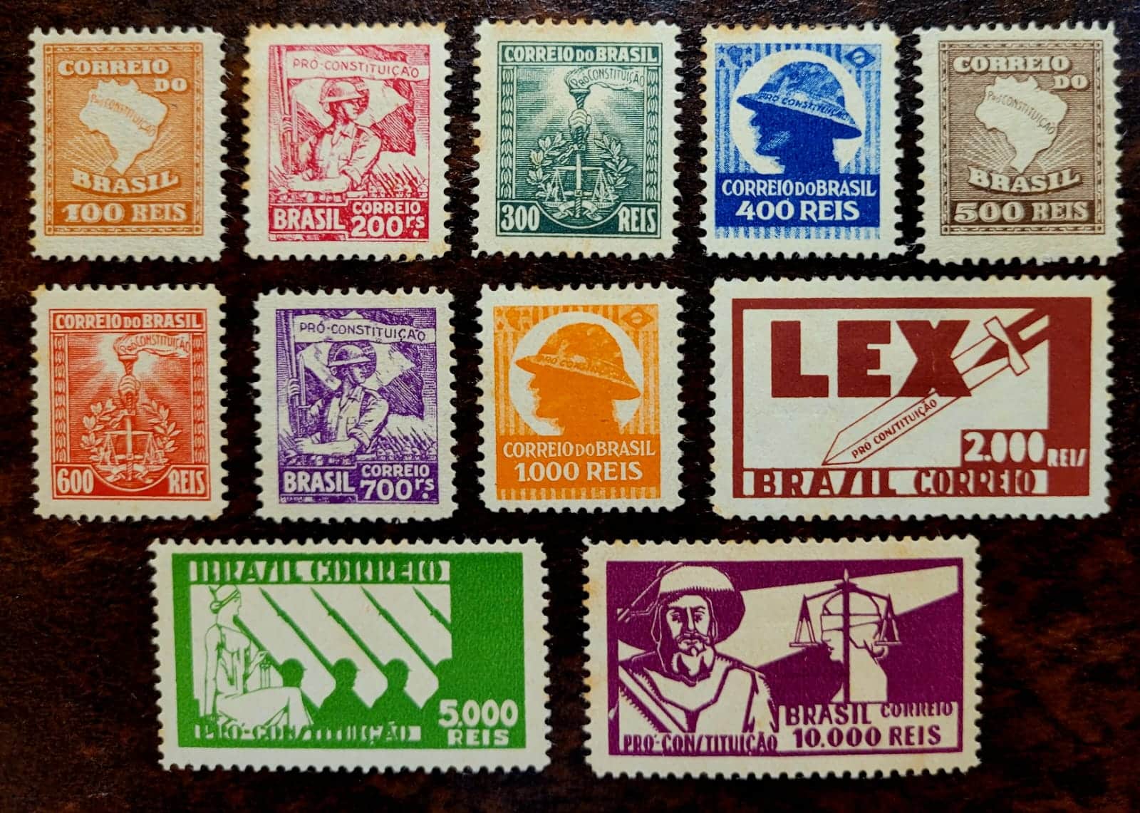 Comemorativos - RHM C0046 A C0056 (Novo) Série Completa - Campanha Constitucionalista De São ...