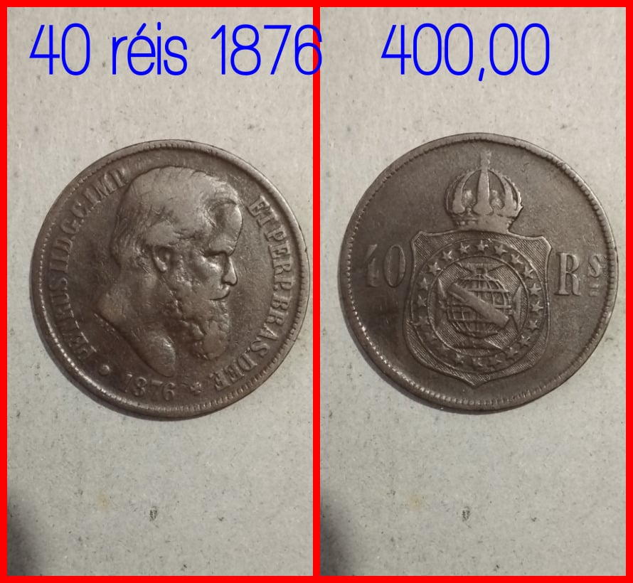 40-reis-1876 - Casa do Colecionador