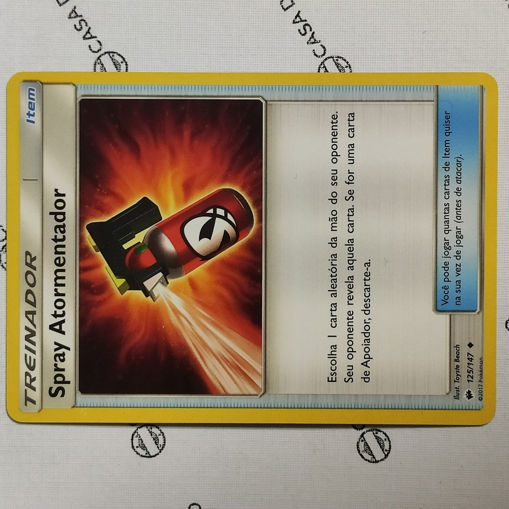 Spray Atormentador - Pokémon - POK-012 - Casa do Colecionador