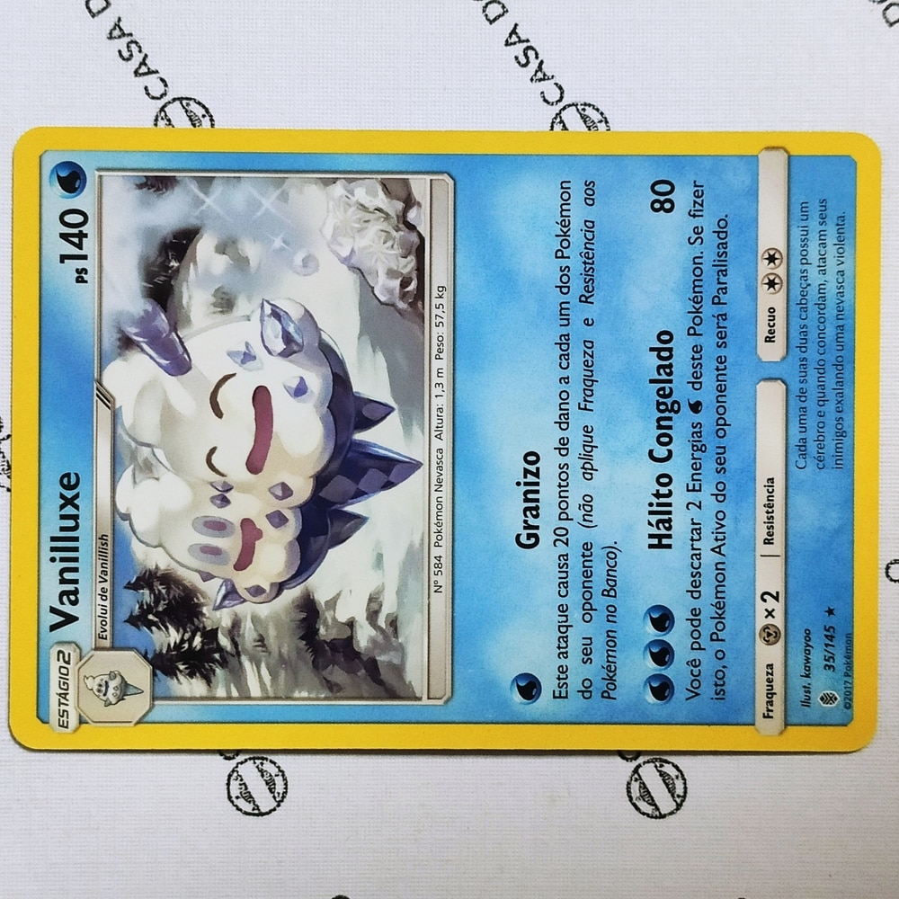 Vanilluxe - Pokémon - POK-091 - Casa do Colecionador