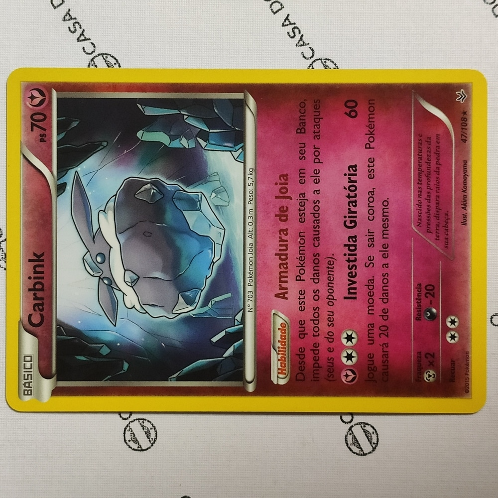 Carbink - Pokémon - POK-125 - Casa do Colecionador