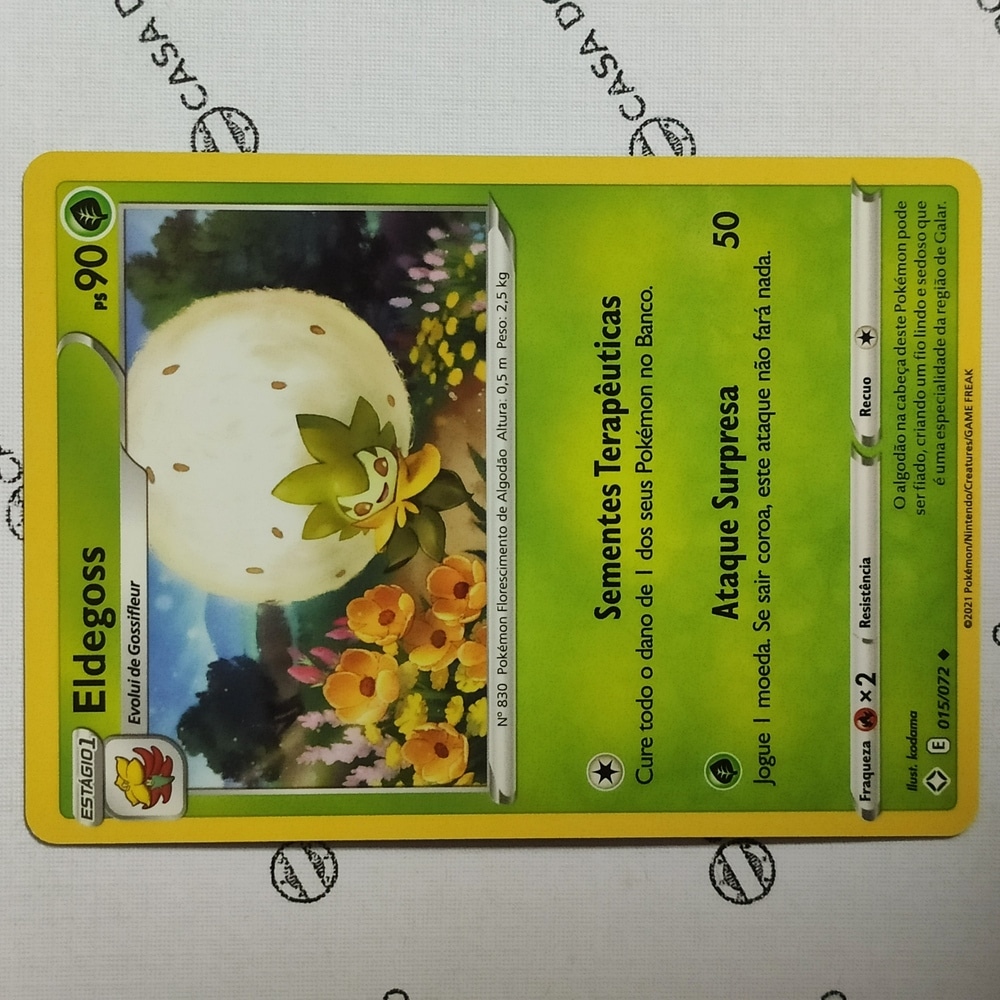 Eldegoss - Pokémon - POK-145 - Casa do Colecionador
