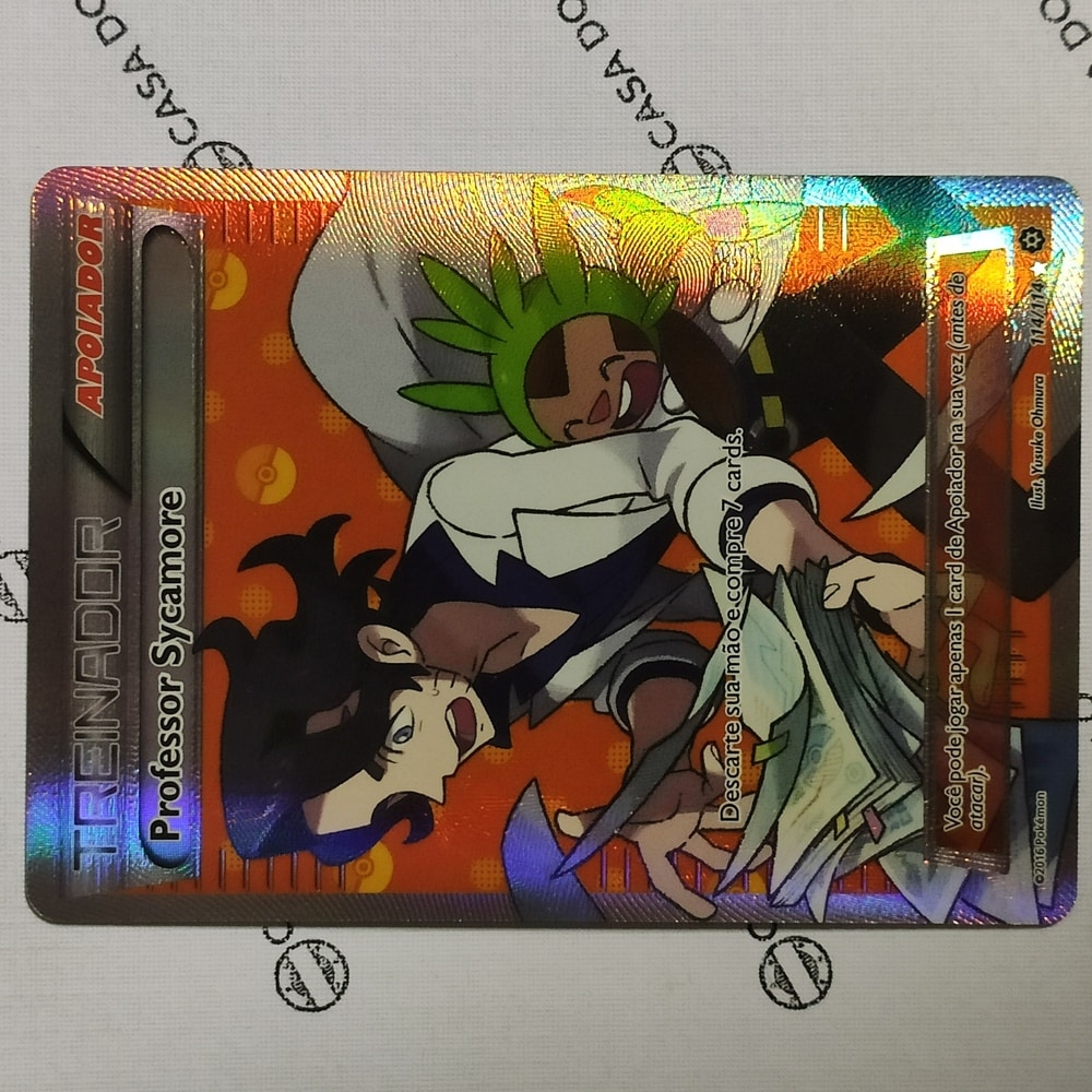 Professor Sycamore - Pokémon - POK-170 - Casa do Colecionador