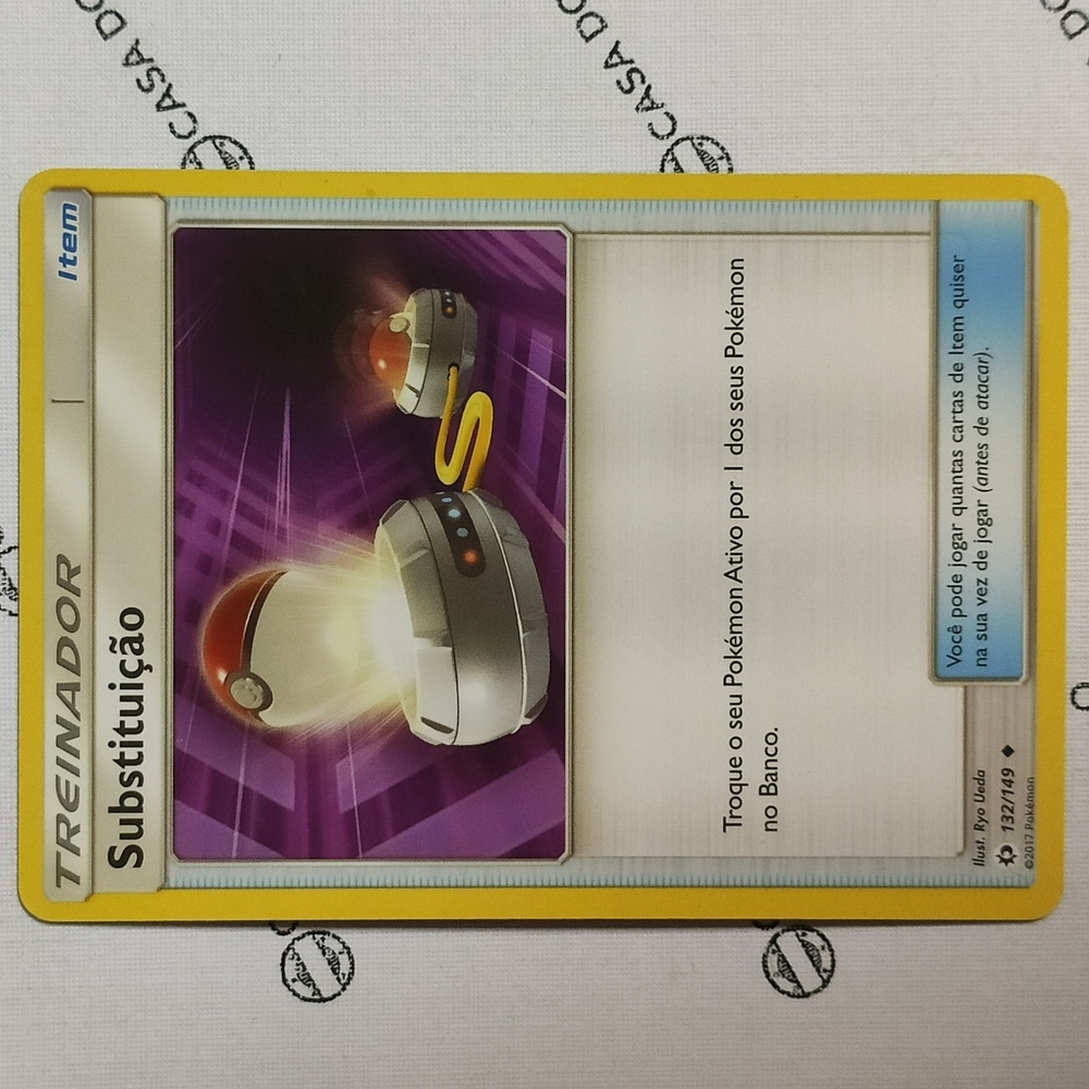 Substituição - Pokémon - POK-184 - Casa do Colecionador