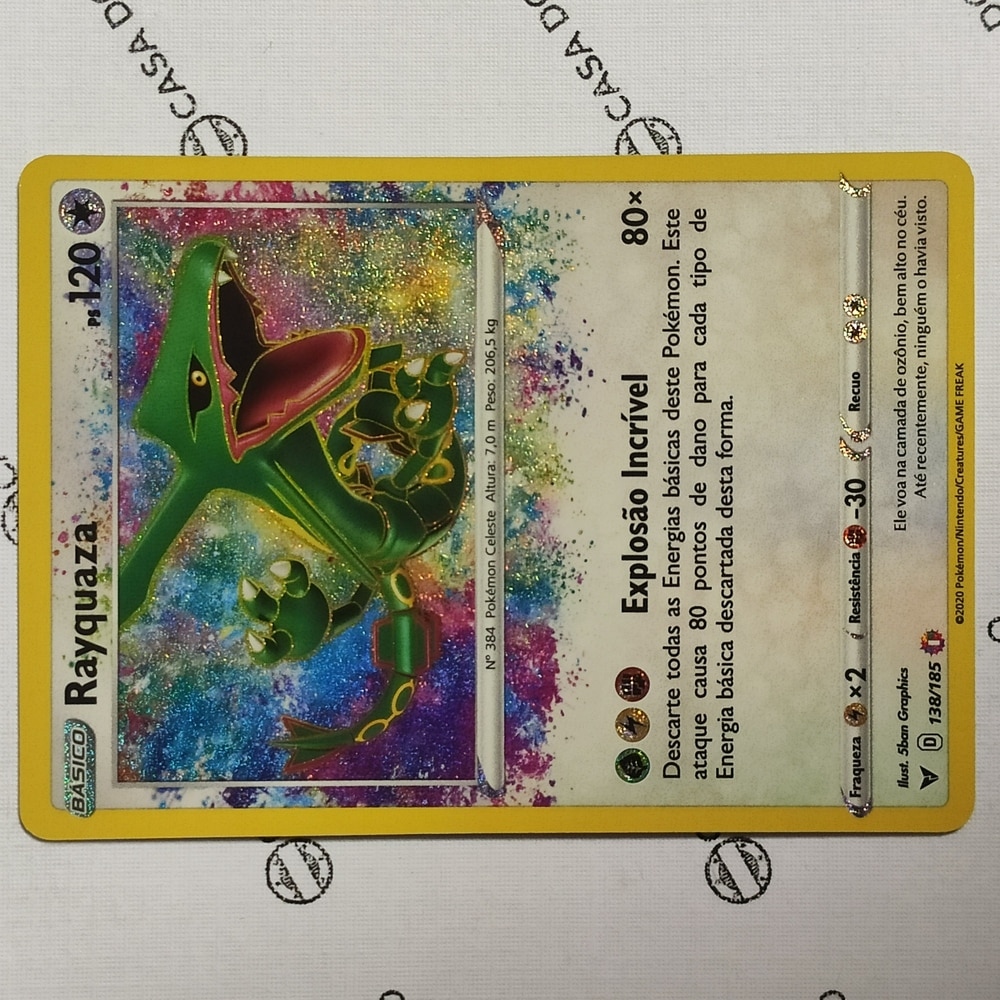 Rayquaza - Pokémon - POK-192 - Casa do Colecionador