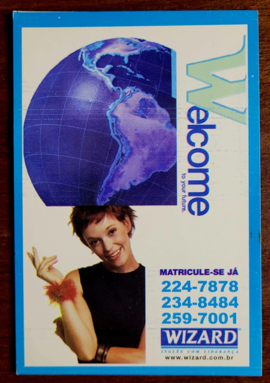 Calendário De Bolso (Tema Propaganda) Wizard - Ano 2001/2002