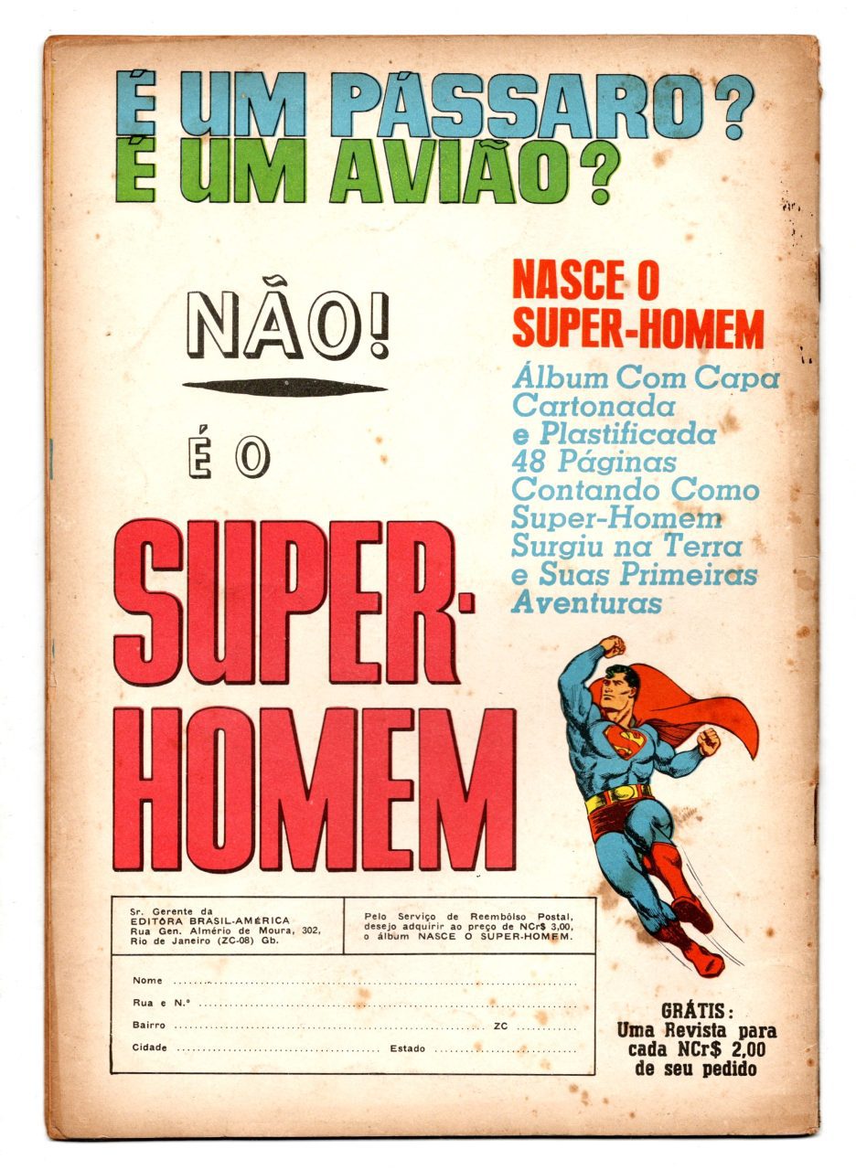 Hq Gibi Capitao Z – Nº 12 – 3º Serie - Ebal – 1968 – Formato Americano