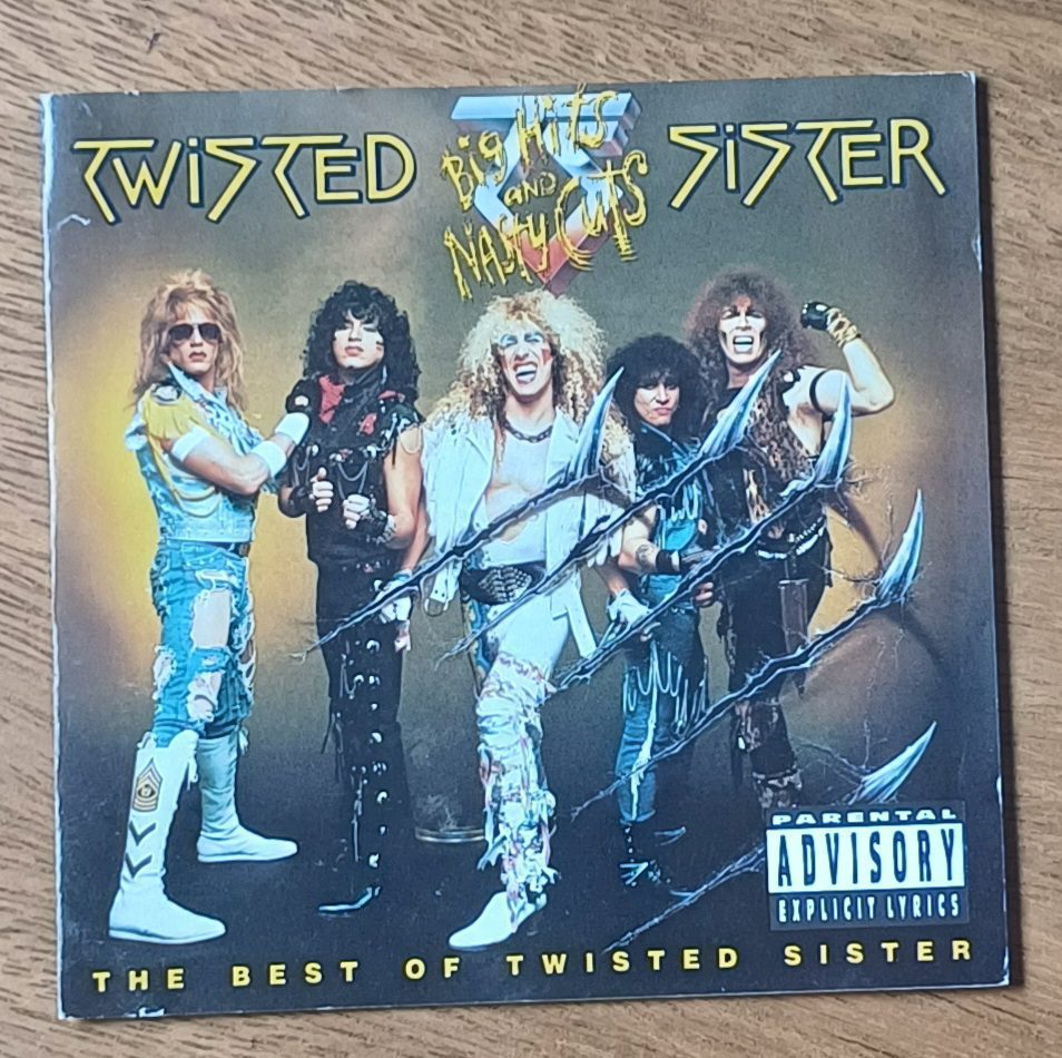 5ma. Capa Do Cd Twisted Sister The Best Sem O Disco